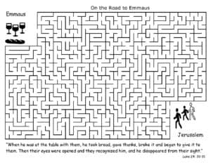 Emmaus Maze | First Presbyterian Church of San Bernardino